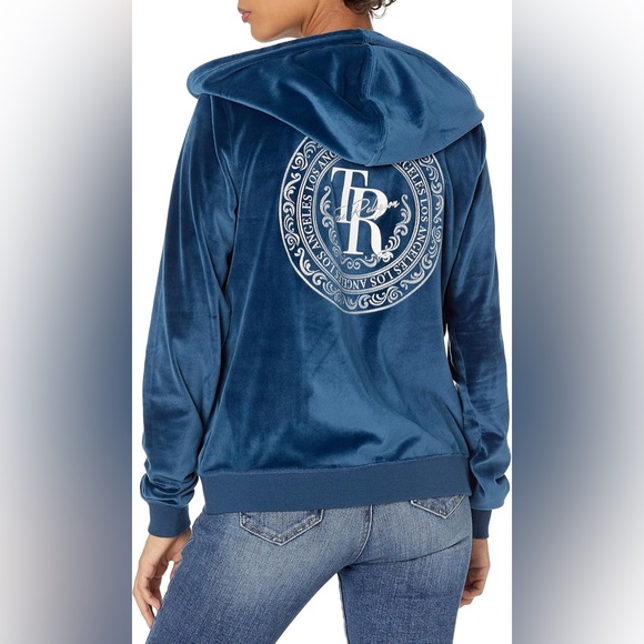 True Religion | Sweaters | True Religion Blue Velour Sweatpants And ...
